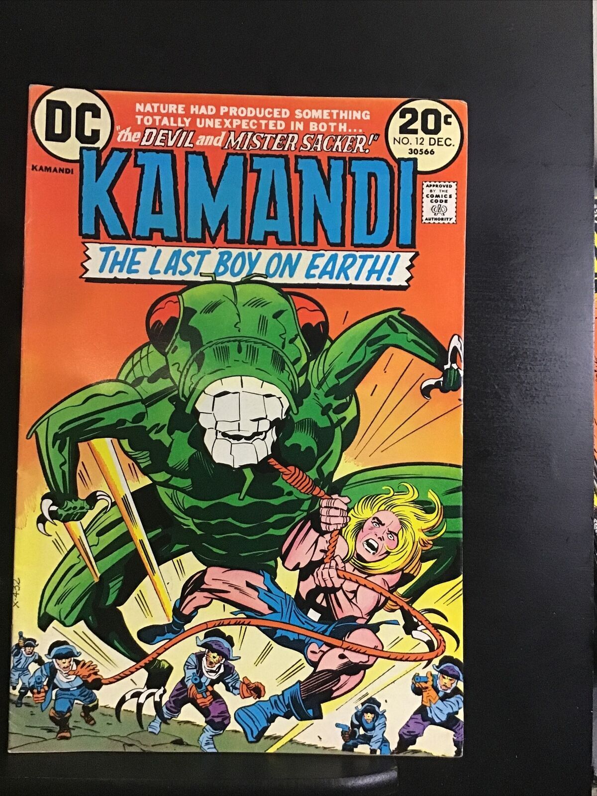 DC Comics KAMANDI: THE LAST BOY ON EARTH #12-Jack Kirby- Bronze Age ...