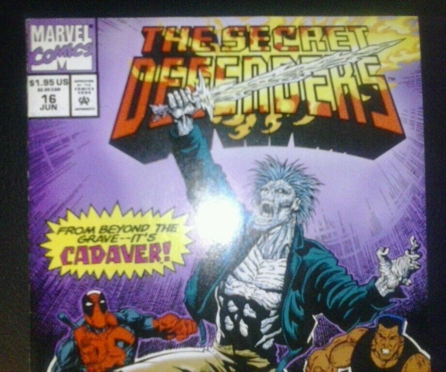 THE SECRET DEFENDERS #16 early DEADPOOL 2nd APPEARANCE as part of team ...