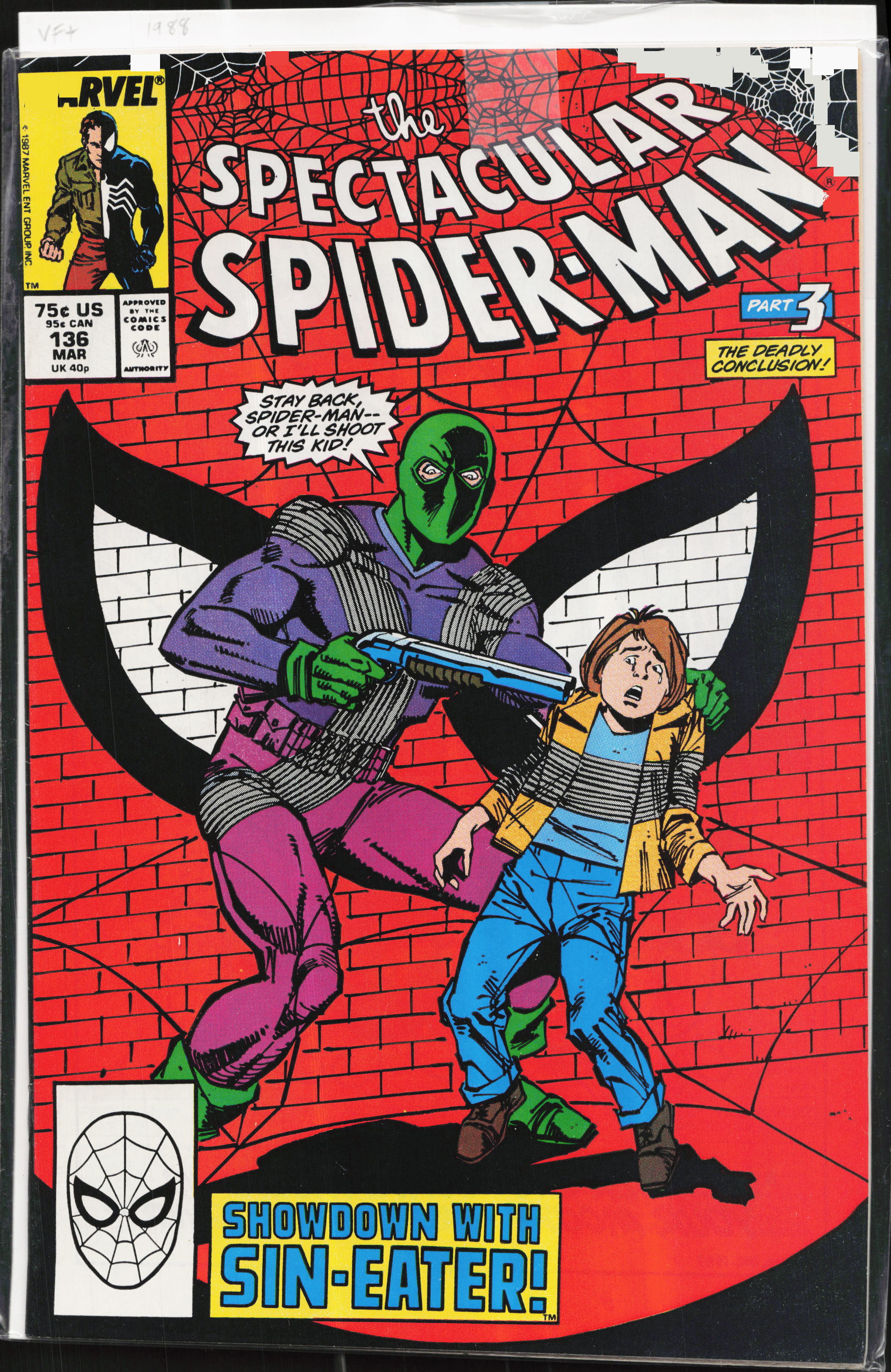 The Spectacular Spider-Man #136 (1988) Spider-Man | Comic Books ...