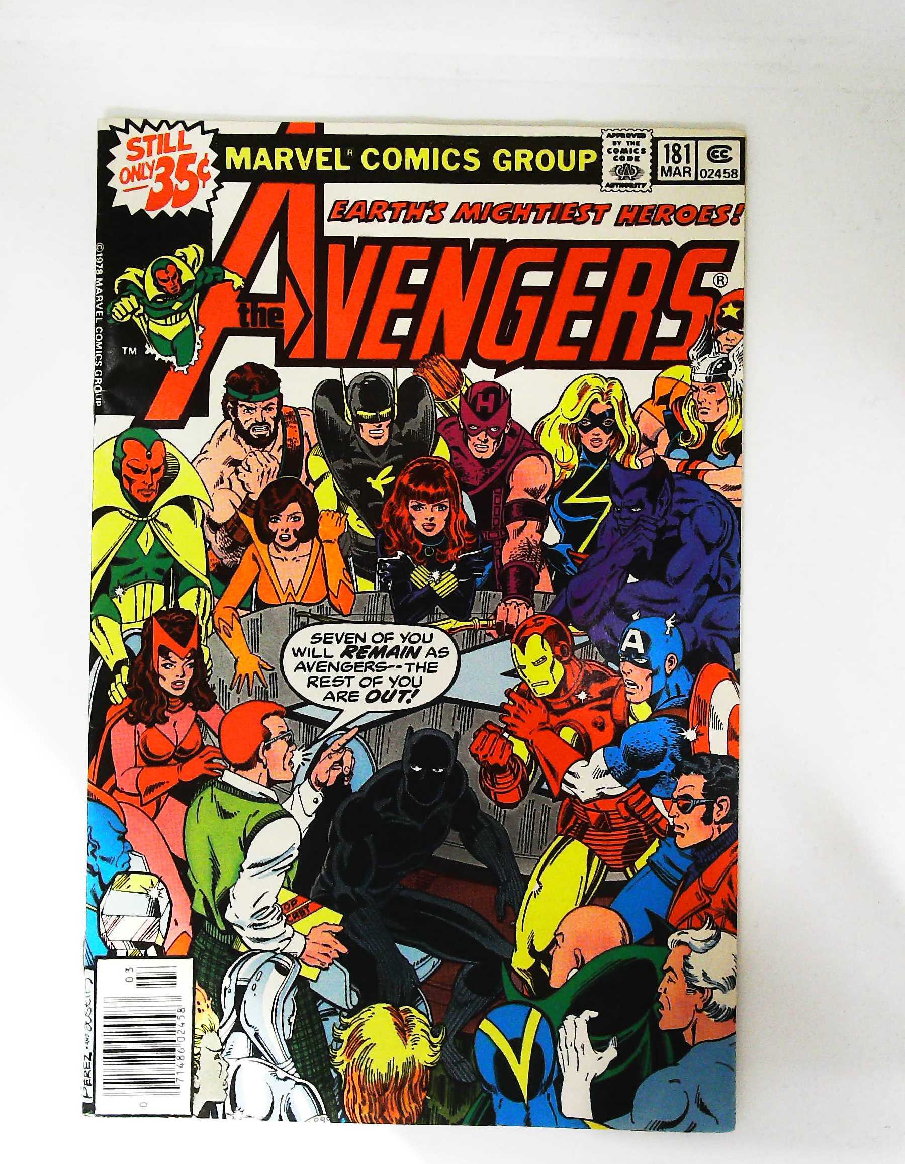 Avengers (1963 series) #181, VF (Actual scan) | Comic Books - Silver ...