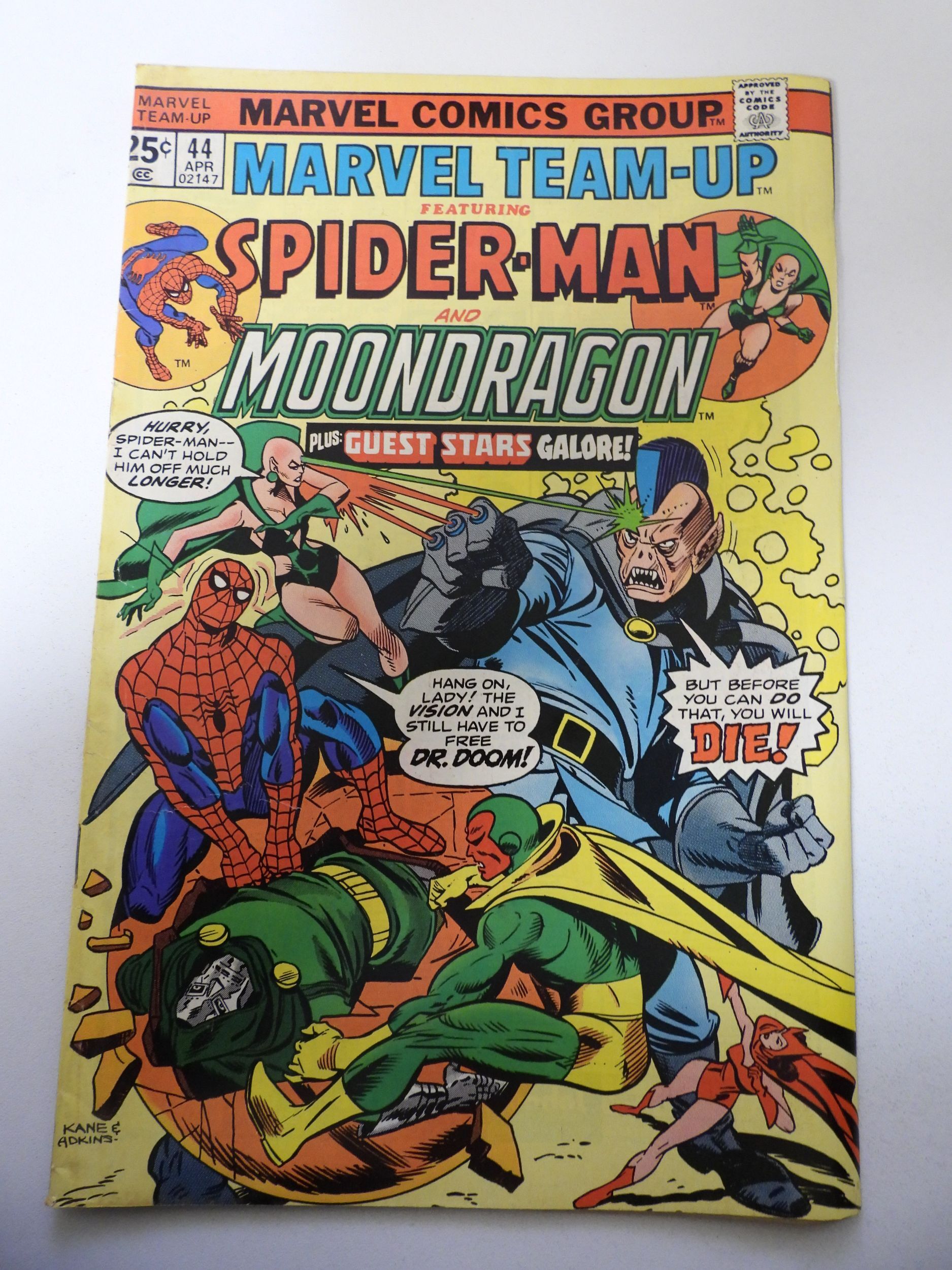 Marvel Team-Up #44 (1976) FN Condition MVS Intact | Comic Books ...