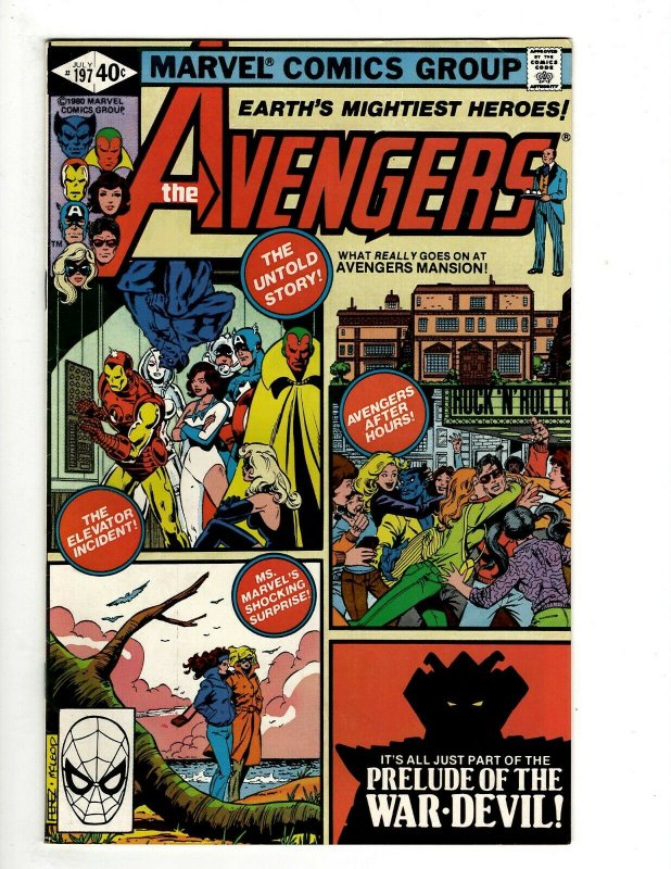 Lot Of 6 Avengers Marvel Comic Books # 192 193 194 197 198 199 Hulk ...
