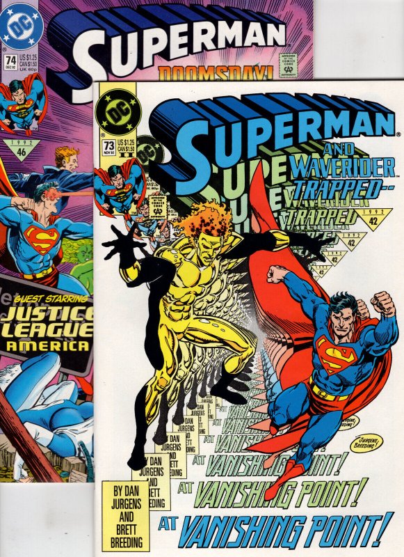 Superman #73 & #74 (1992 DC Comics) | Comic Books - Modern Age, DC ...