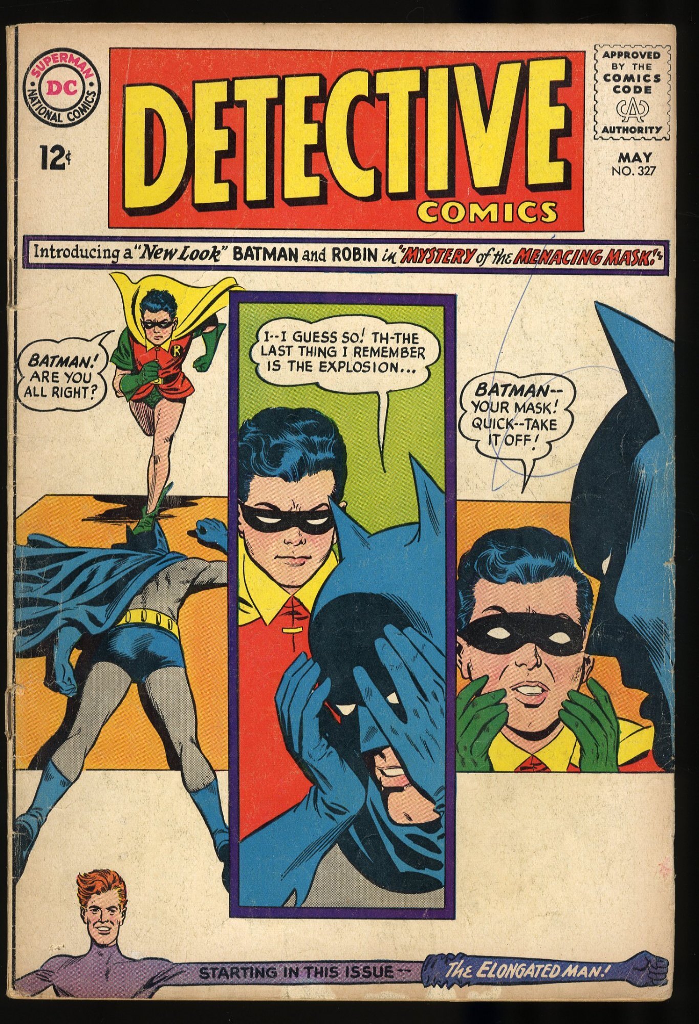 Detective Comics #327 VG+ 4.5 (Qualified) First New Look Batman ...