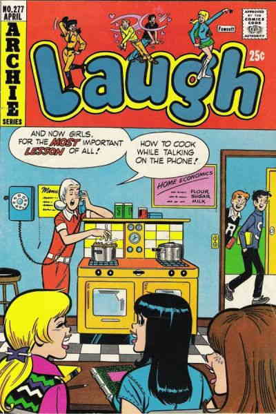 Laugh Comics #277 VG ; Archie | low grade comic April 1974 Home ...