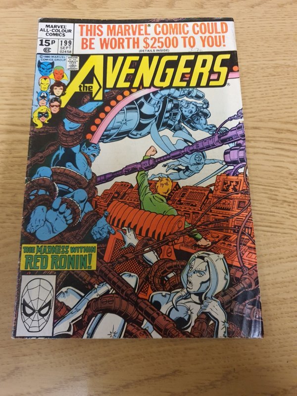 The Avengers #199 (1980) UK Prize Variant | International - Comic Books ...