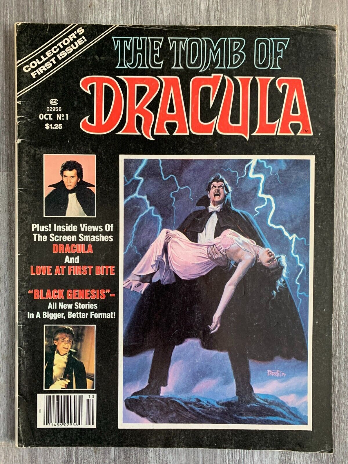 1979 TOMB OF DRACULA Magazine #1 VG 4.0 Gene Colan / Love at First Bite ...