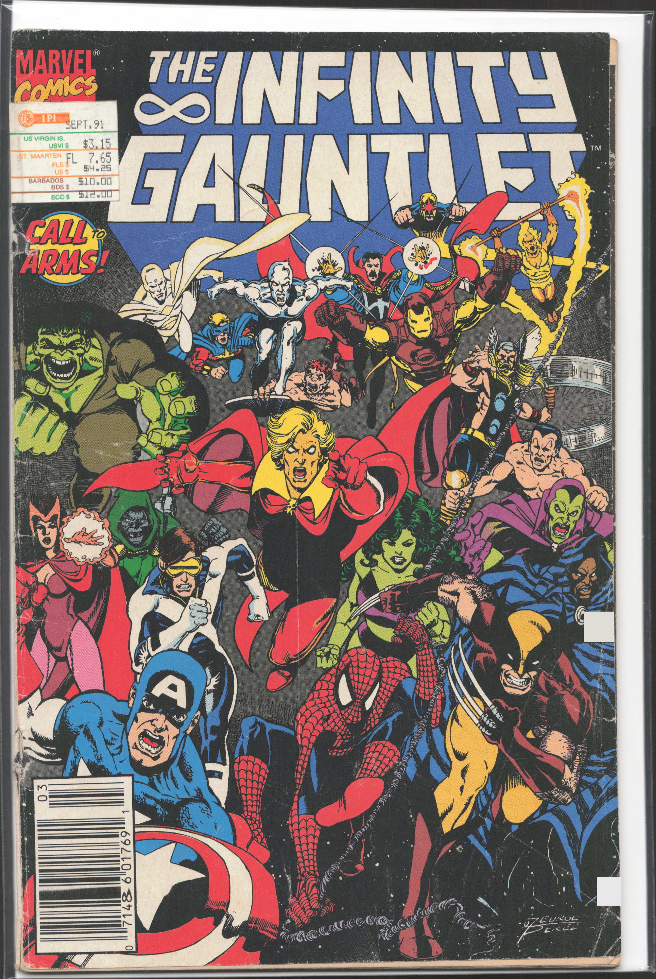 The Infinity Gauntlet #3 (1991) [Key Issue] | Comic Books - Copper Age ...