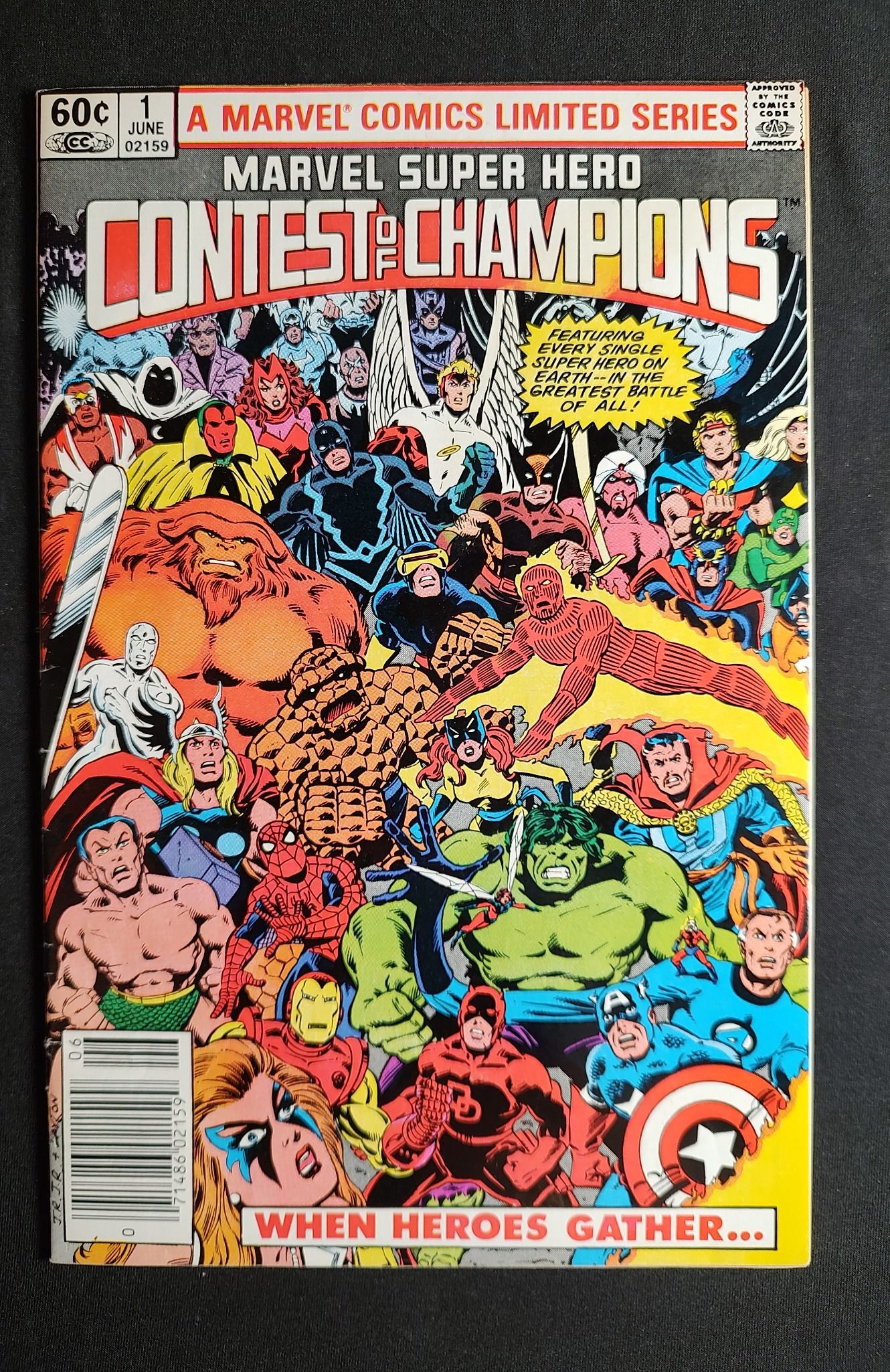 Marvel Super Hero Contest of Champions #1 (1982) | Comic Books - Bronze ...