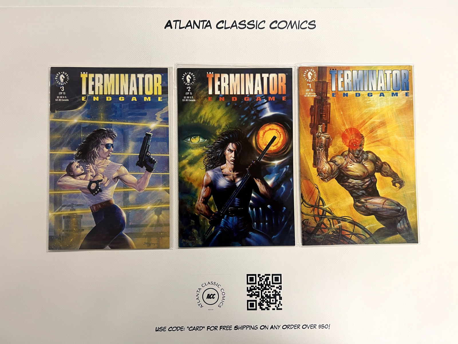 3 The Terminator Endgame Indie Comic Books #1 2 3 66 JS7 | Comic Books ...