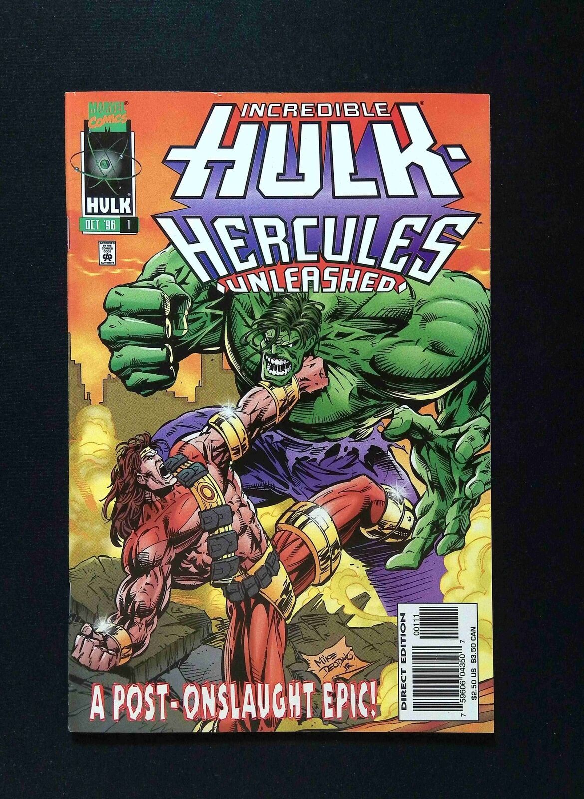 Incredible Hulk Hercules Unleashed #1 Marvel Comics 1996 VF+ | Comic ...