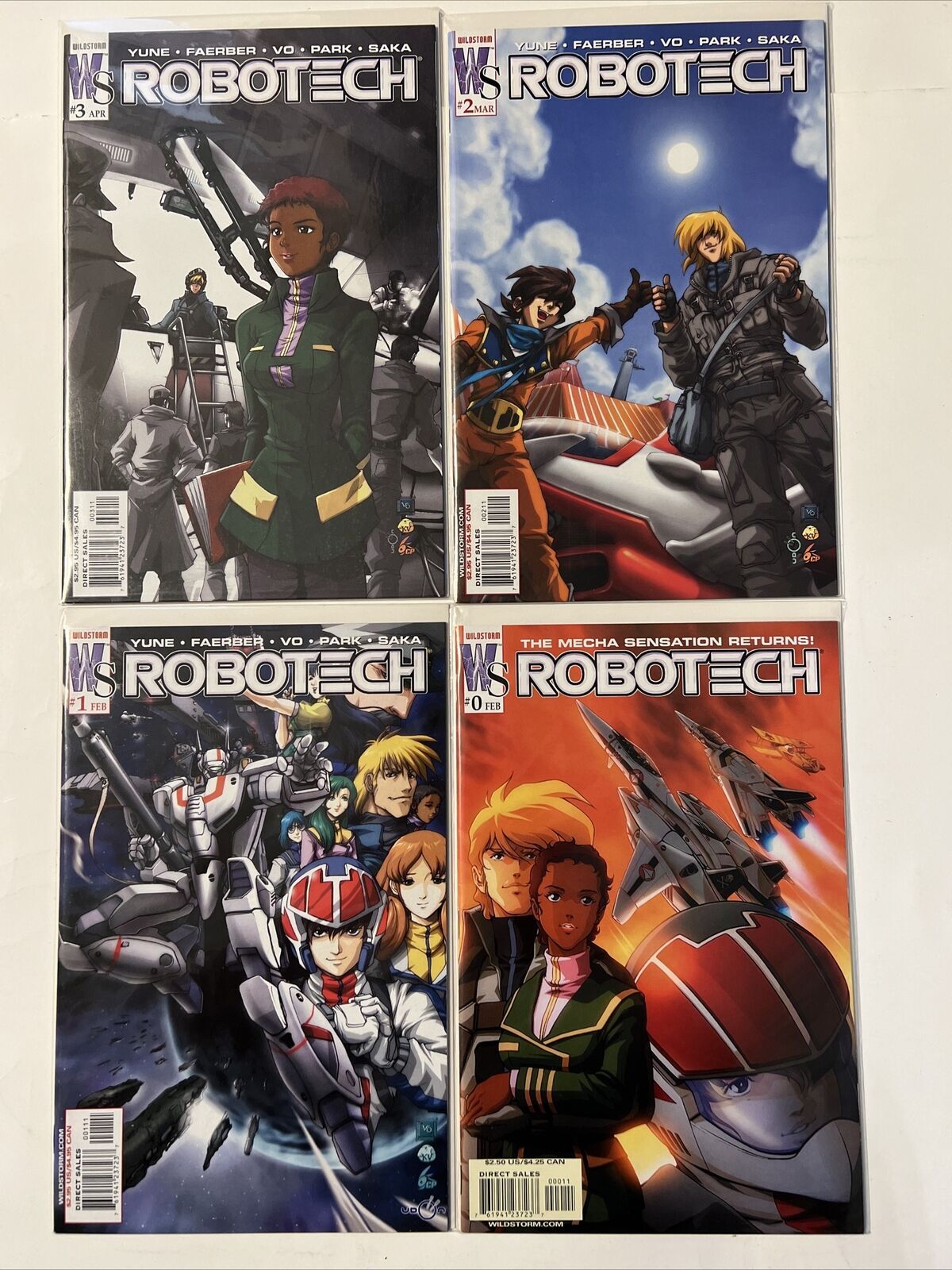 ROBOTECH #0 1 2 3 lot of 4 DC/Wildstorm 2002 Save Combine Ship | Comic ...