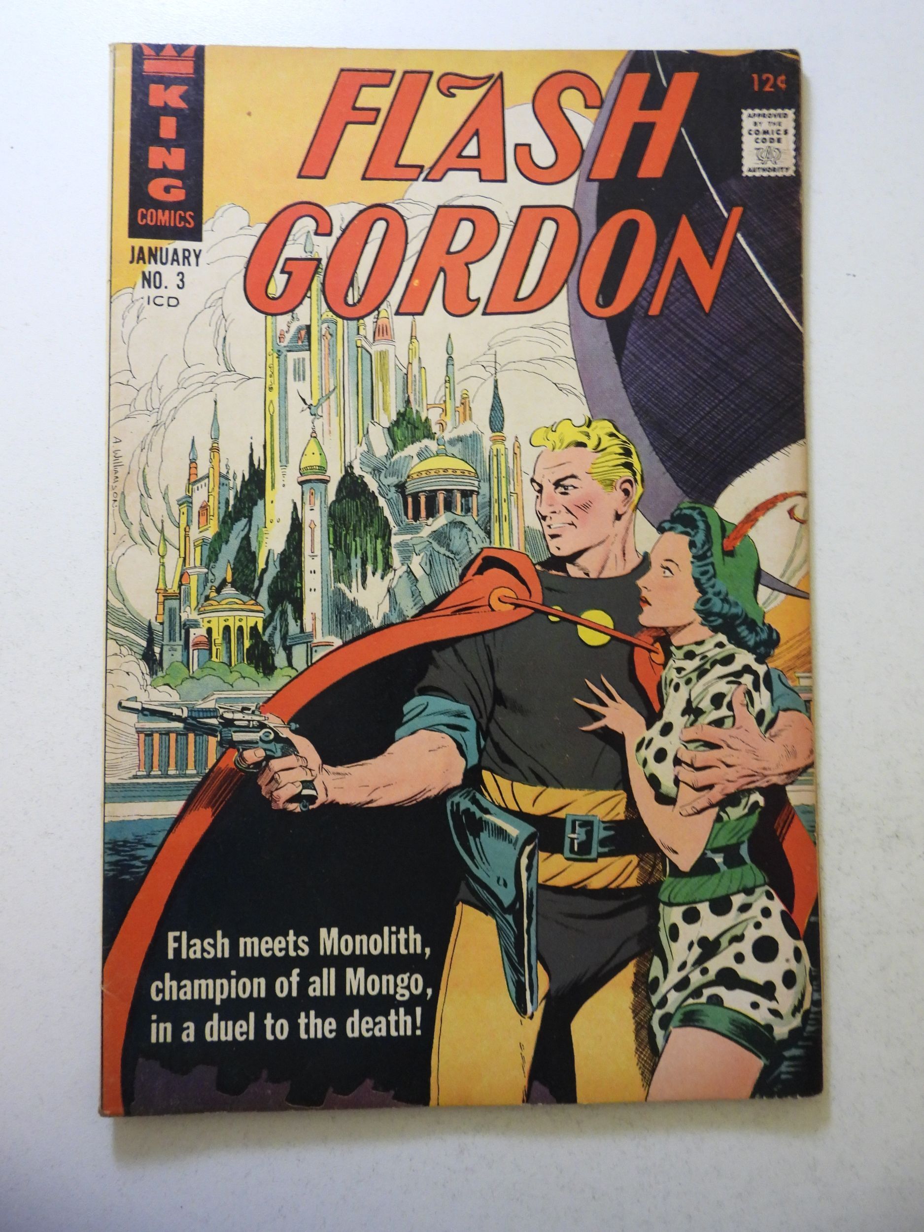 Flash Gordon #3 (1967) VG+ Condition moisture stains fc | Comic Books ...