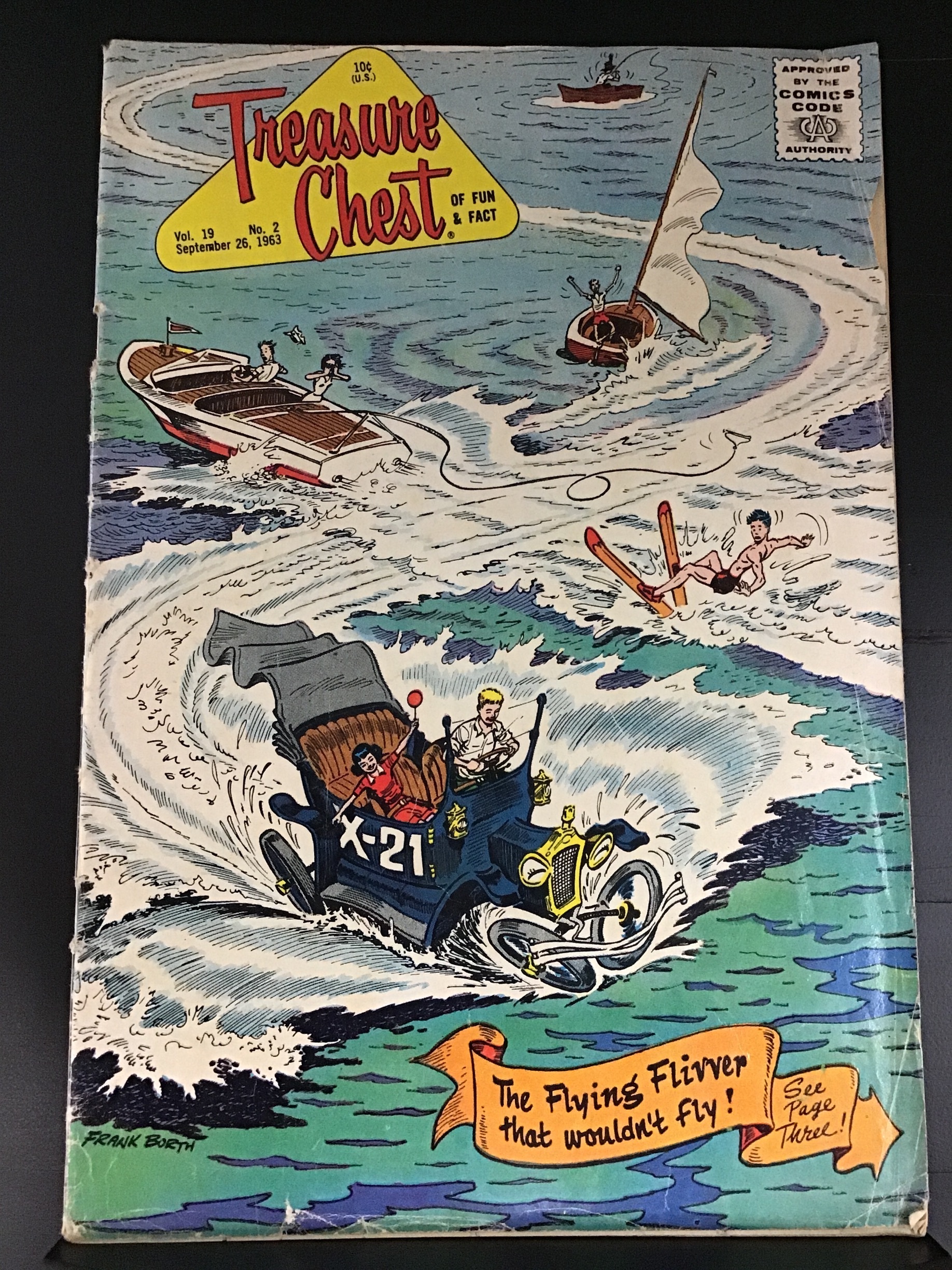 Treasure Chest of Fun & Facts #348 (1963)RD | Comic Books - Silver Age ...
