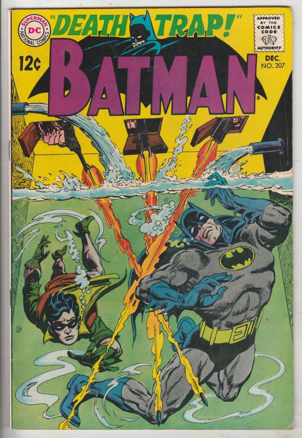 Batman #207 (Dec-68) FN/VF Mid-High-Grade Batman | Comic Books - Silver ...