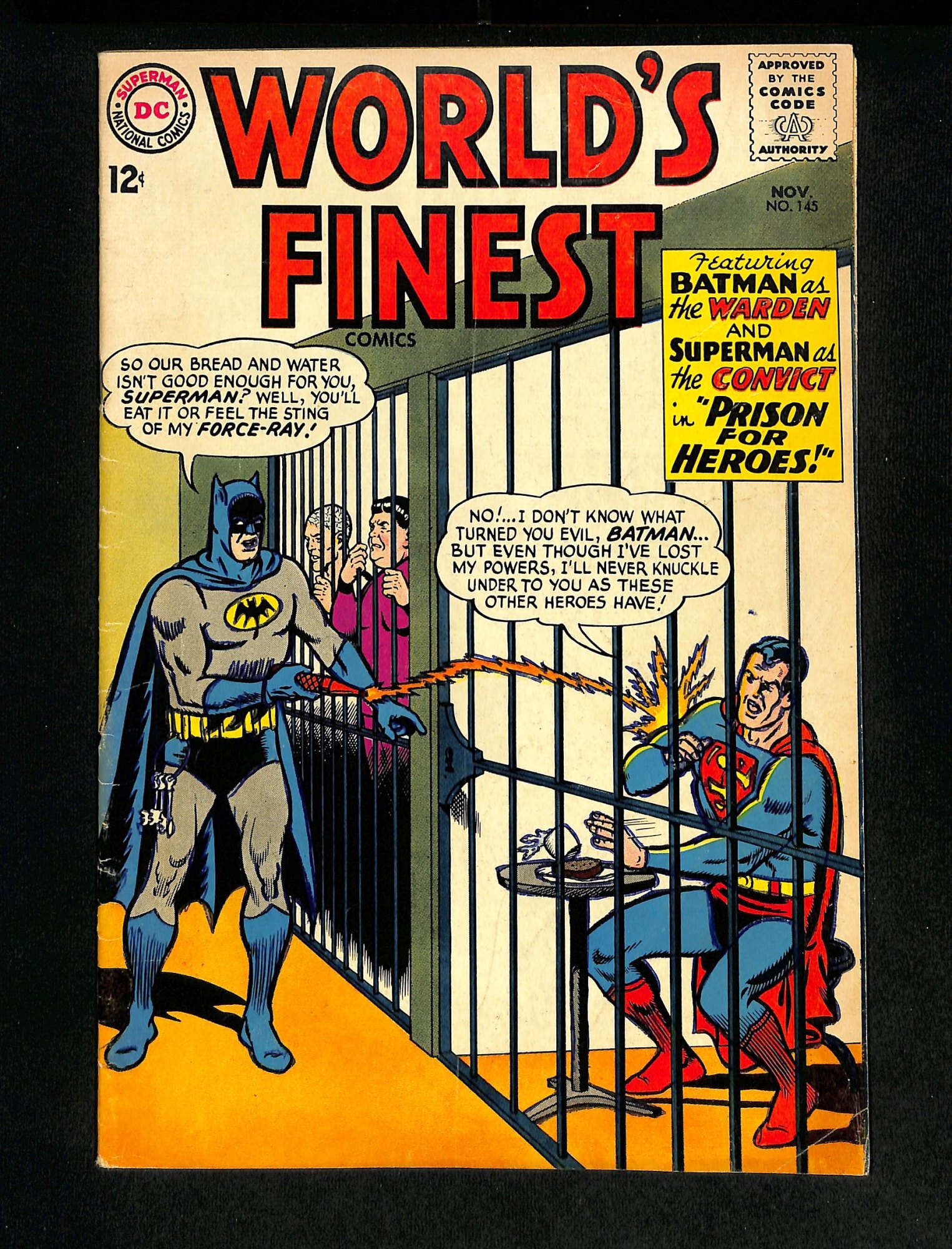 World's Finest Comics #145 Prison For Heroes! | Full Runs & Sets, DC ...