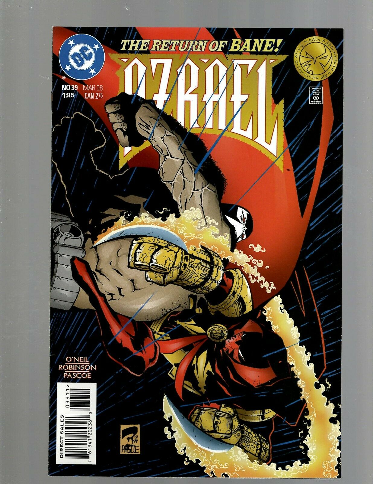 Lot of 12 Azrael DC Comic Books #37 38 39 40 41 42 43 44 45 46 48 49 ...