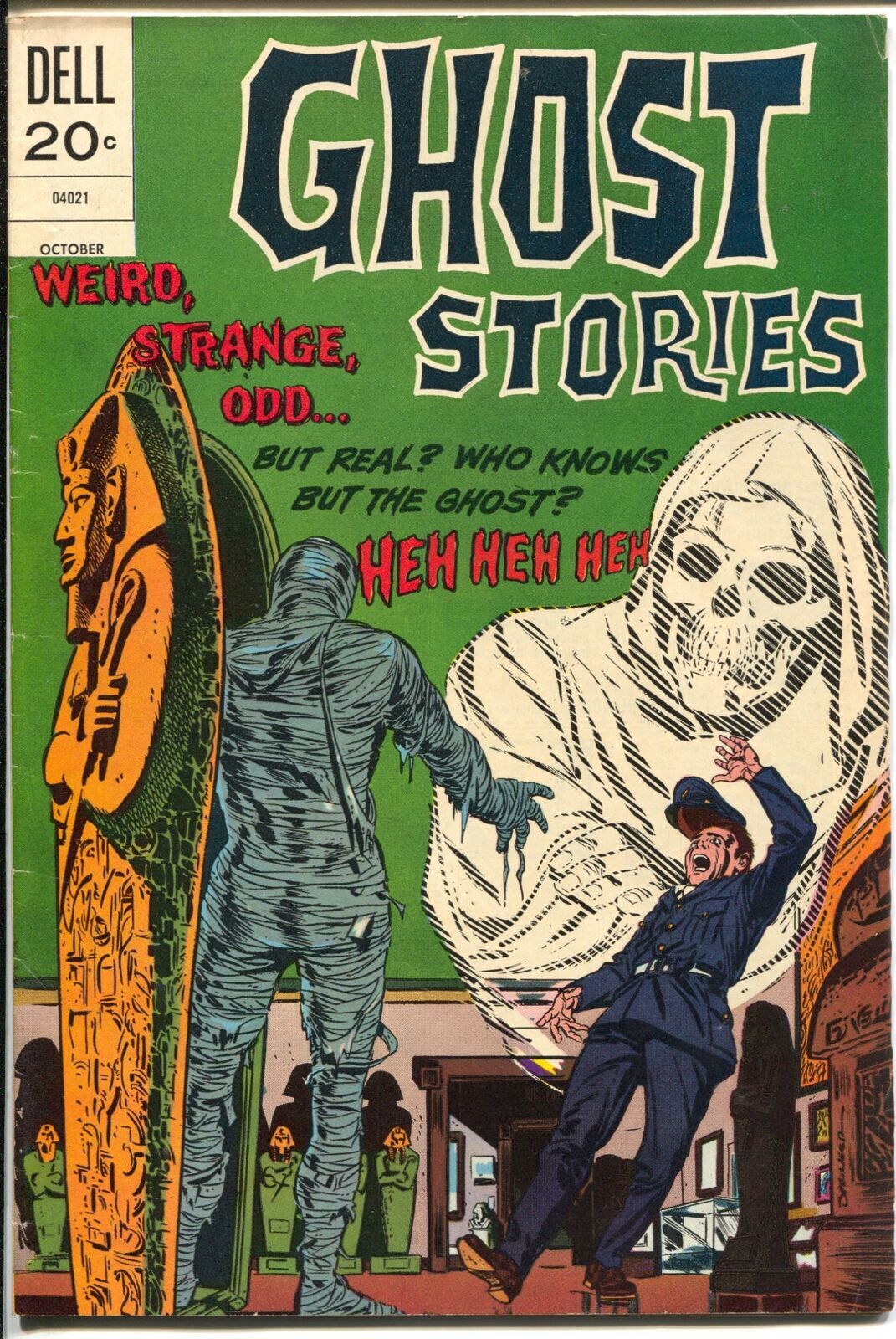 Ghost Stories #37 1973-Dell-Egyptology issue-mummy cover & story-FN ...
