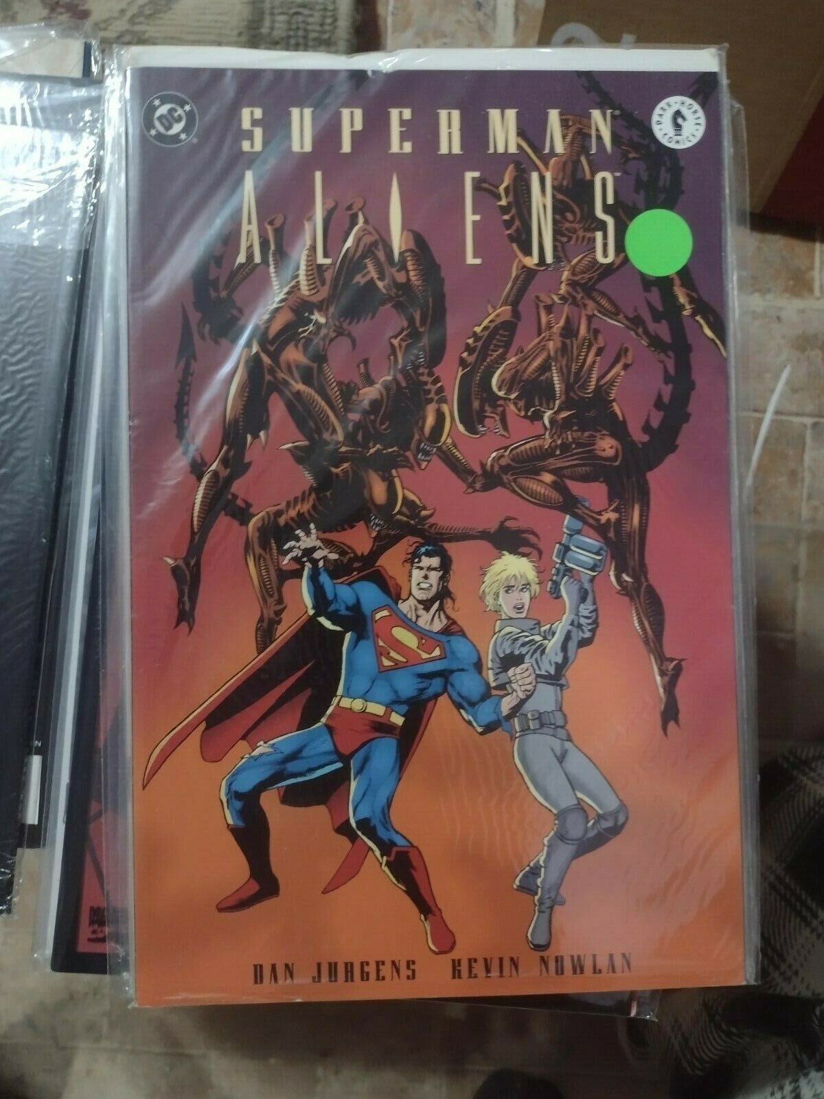 Superman VS Aliens # 1 2 3 SET Complete 1995 DC Graphic Novel DC ...