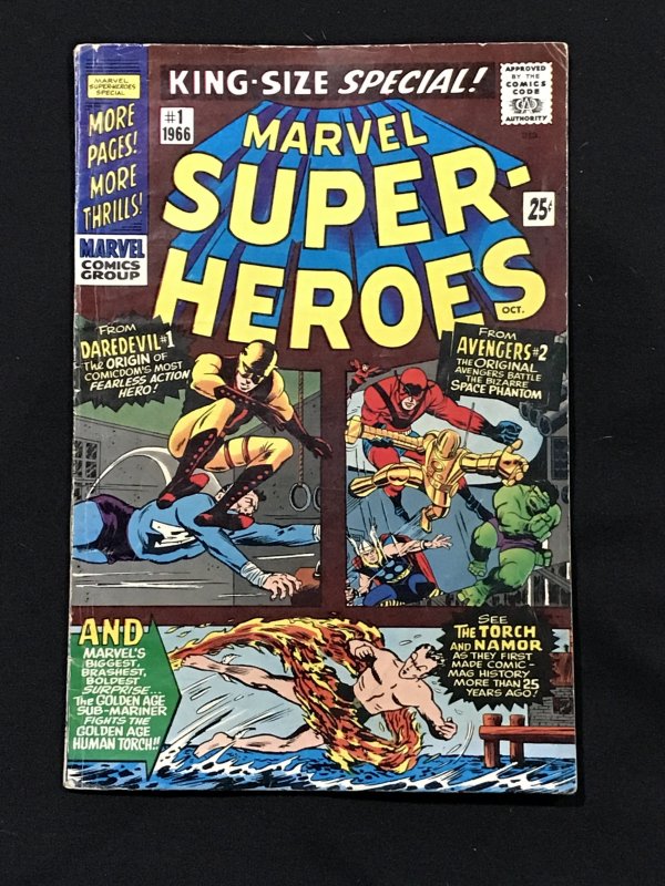 Marvel Super-Heroes King-Size Special (1966) | Comic Books - Silver Age ...