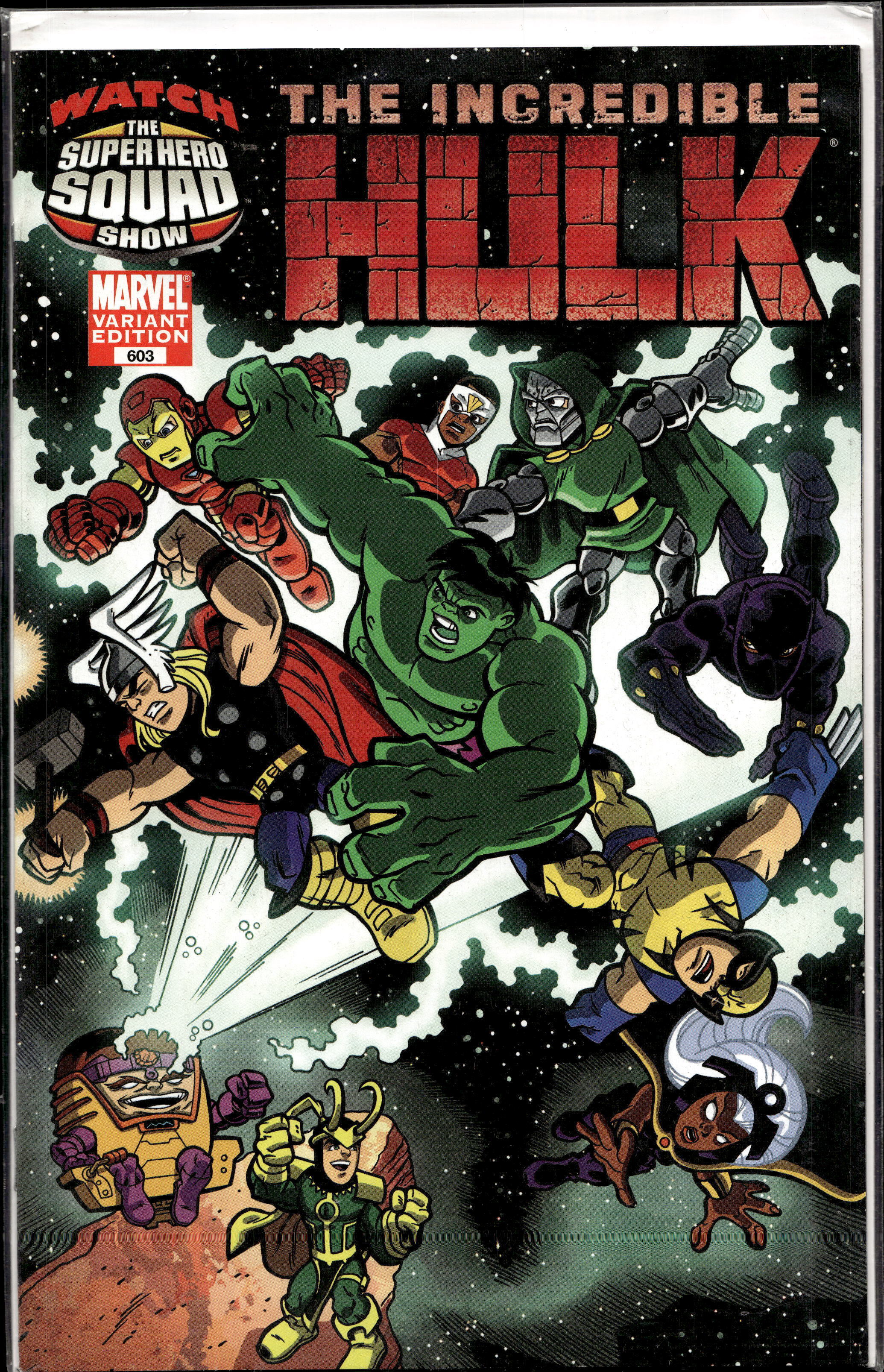 Incredible Hulk #603 Super Hero Squad Cover (2009) Hulk | Comic Books ...