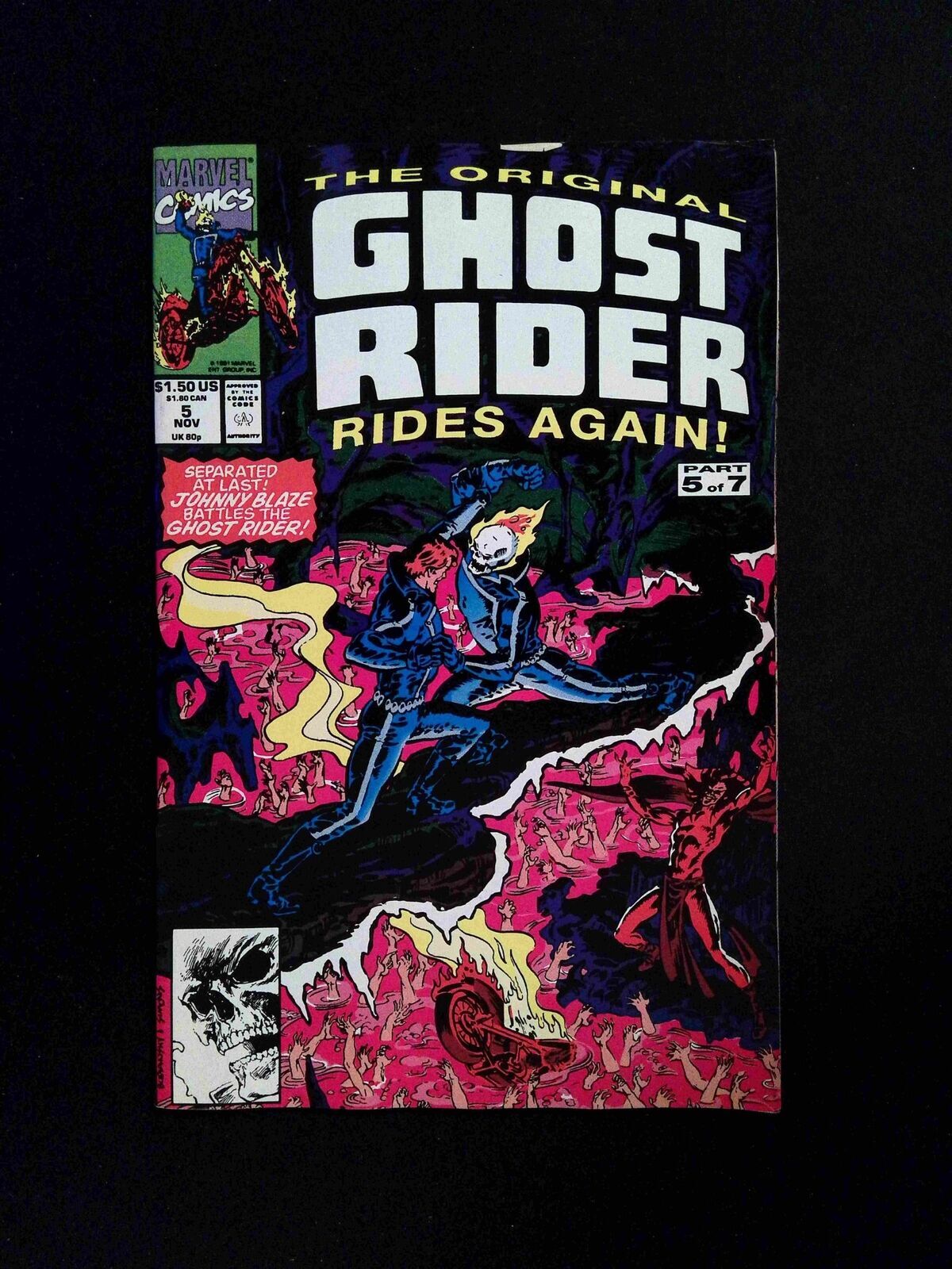 Original Ghost Rider Rides Again #5 Marvel Comics 1991 FN- | Comic ...