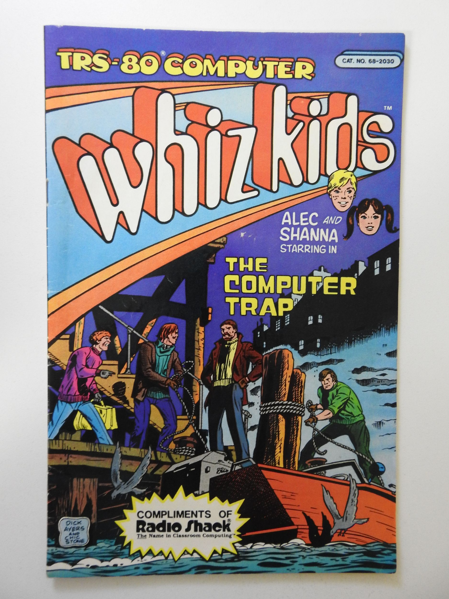 The TRS-80 Computer Whiz Kids (1984) VG Condition moisture stain ...