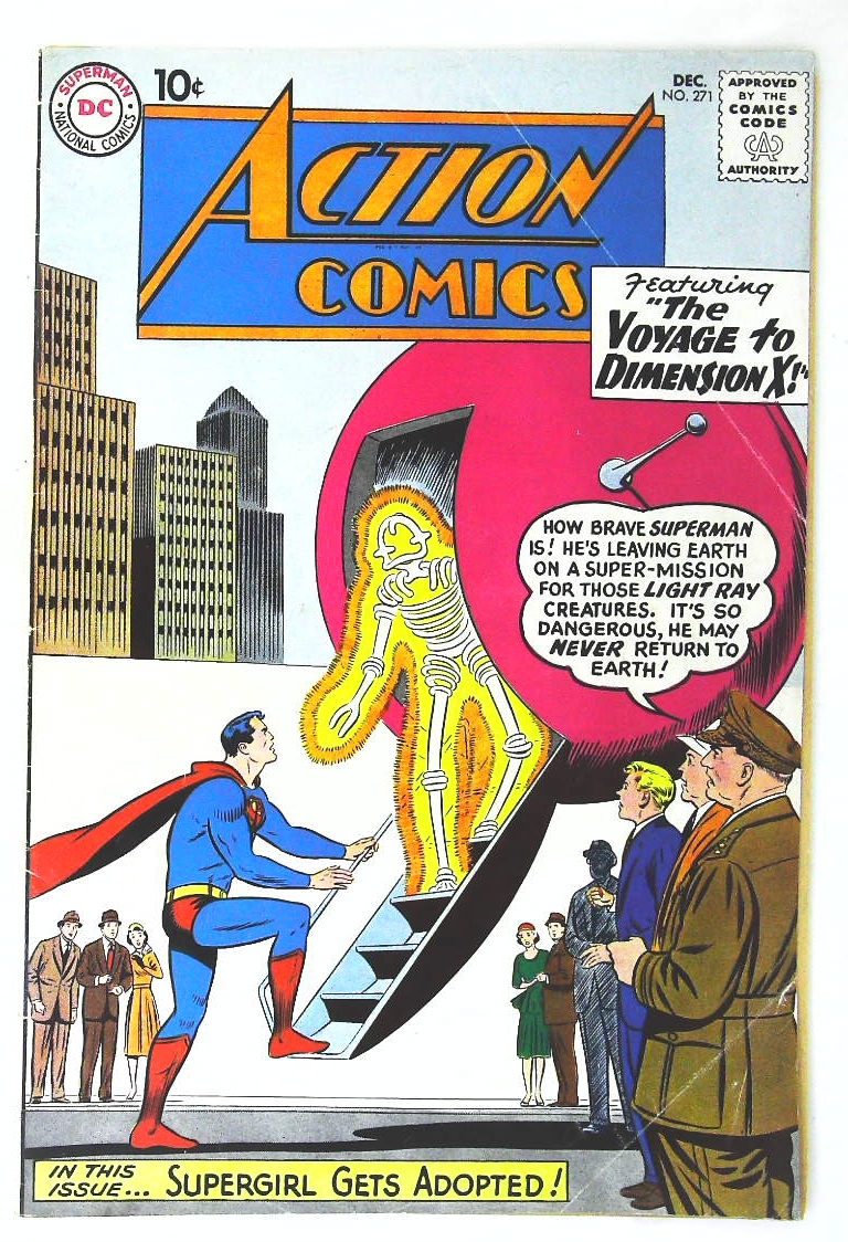 Action Comics (1938 series) #271, Fine- (Actual scan) | Comic Books ...