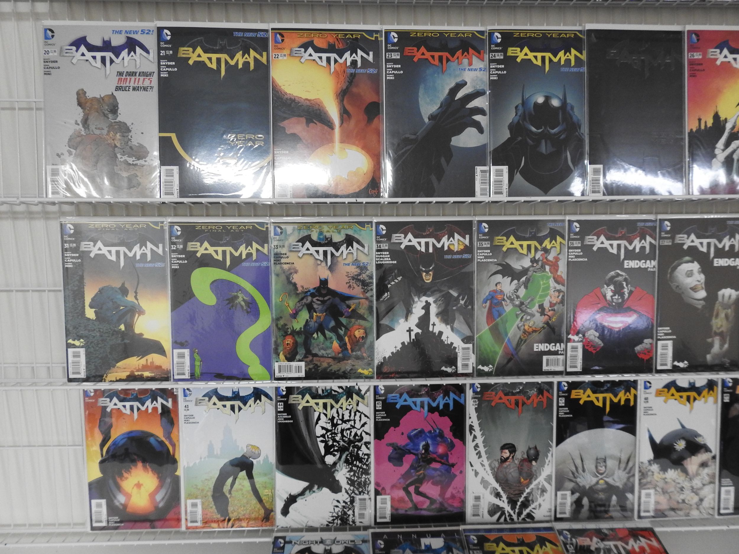 Batman (3rd Series) Complete Set!!! #'s 0-52, & Annuals 1-4!!! Avg NM ...