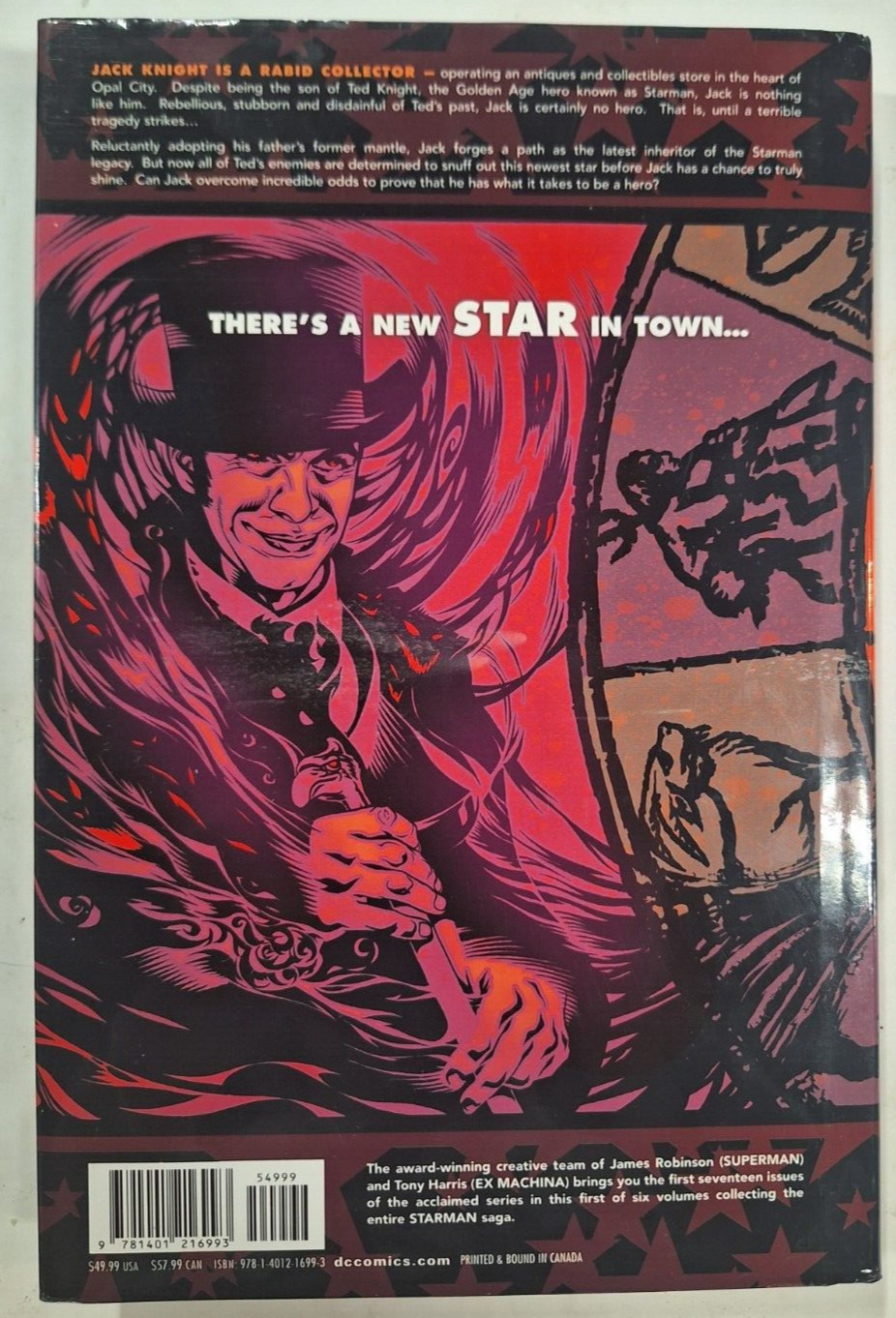 STARMAN OMNIBUS HC (2008 DC) James Robinson, Tony Harris, Wade Von ...