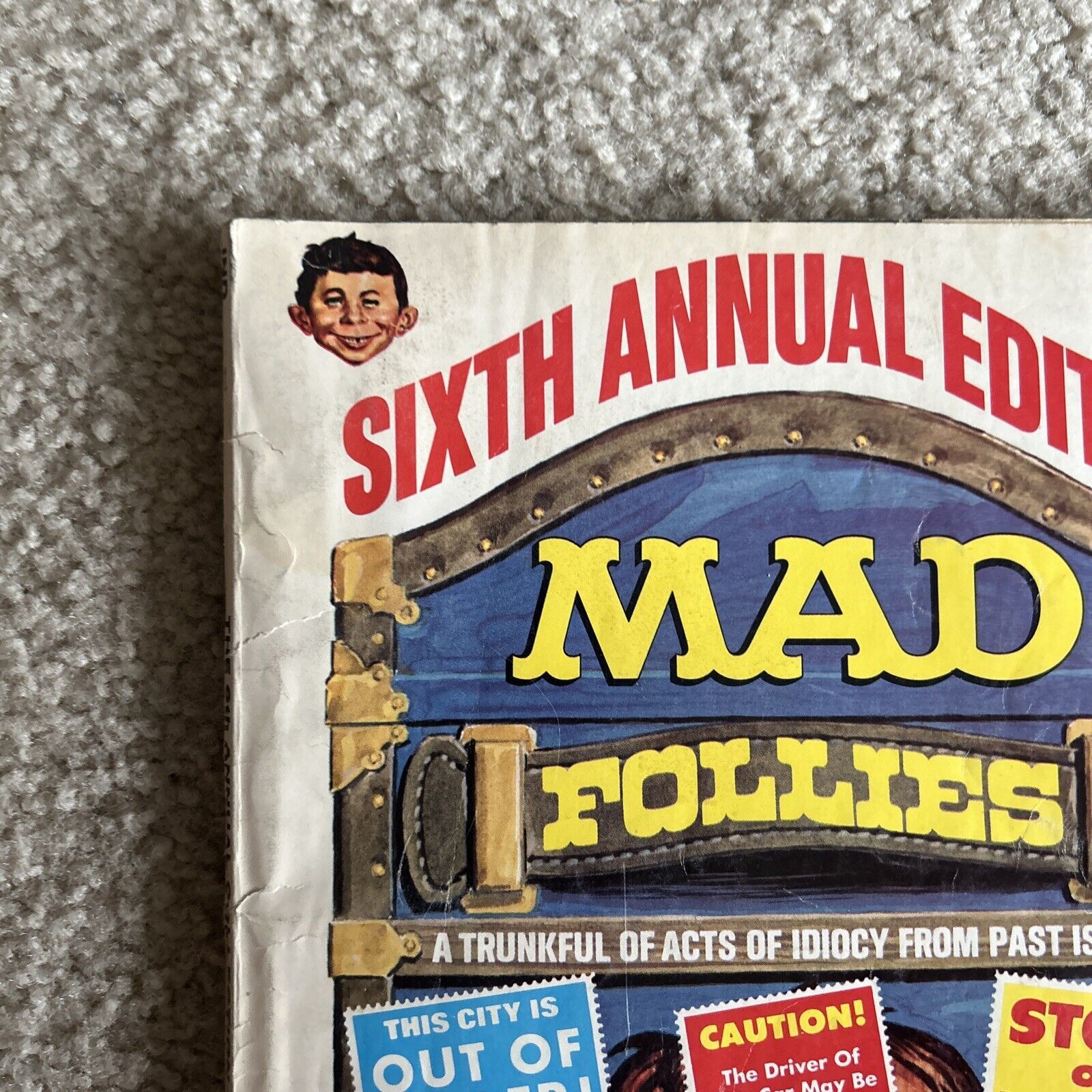 Mad Magazine Sixth Annual Edition Follies With Most Mischief Stickers ...