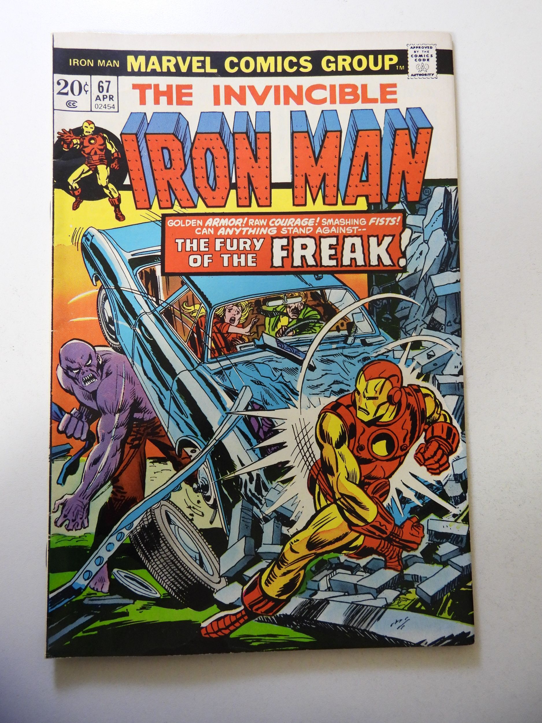Iron Man #67 (1974) FN+ Condition MVS Intact | Comic Books - Bronze Age ...