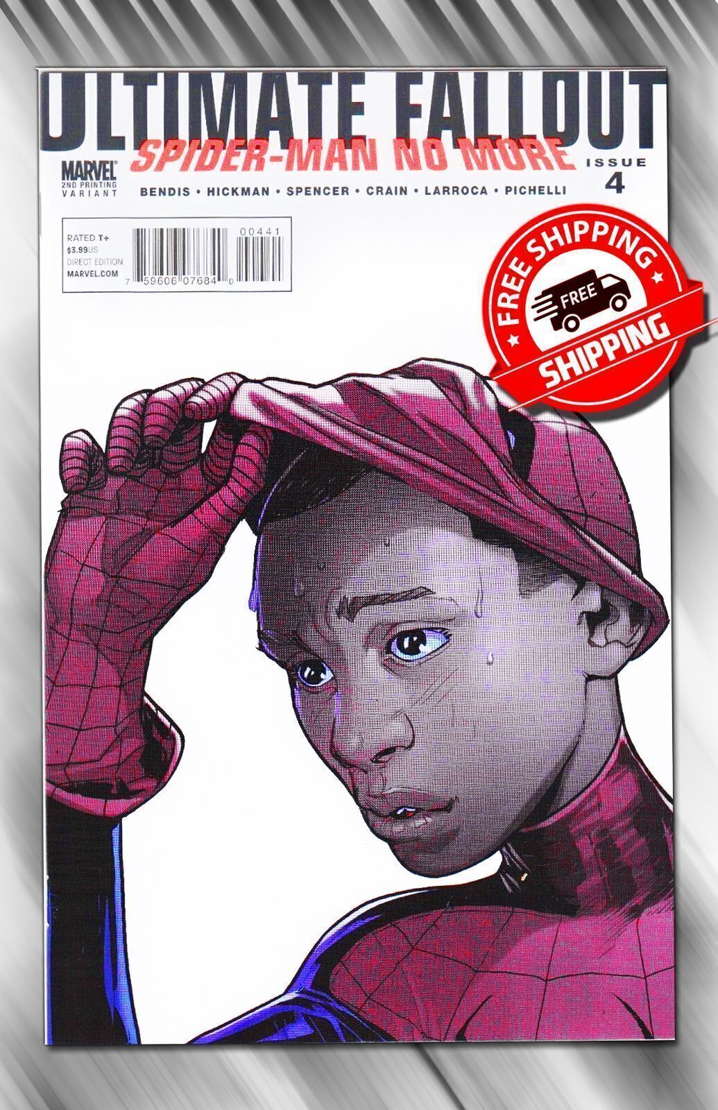 Ultimate Fallout #4 (2011) KEY 1st MILES MORALES SPIDER-MAN VARIANT ...