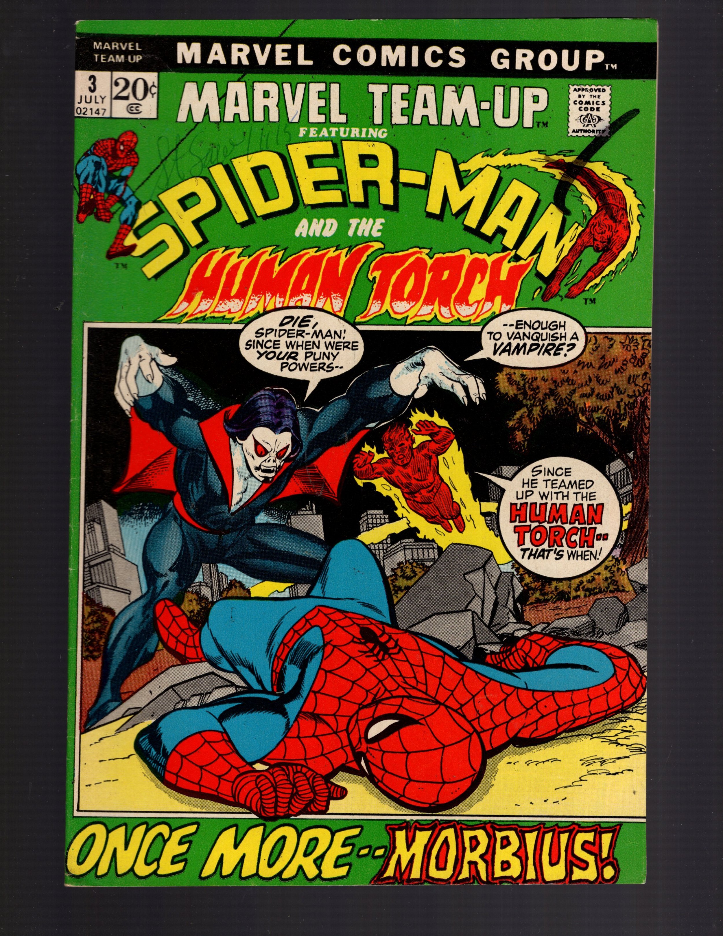 Marvel Team-Up #3 (1972) / MB#1 | Comic Books - Bronze Age, Marvel ...