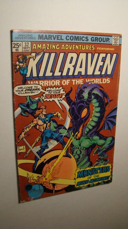Amazing Adventures 32 ** Killraven WAR of the Worlds 1973 | Comic Books ...