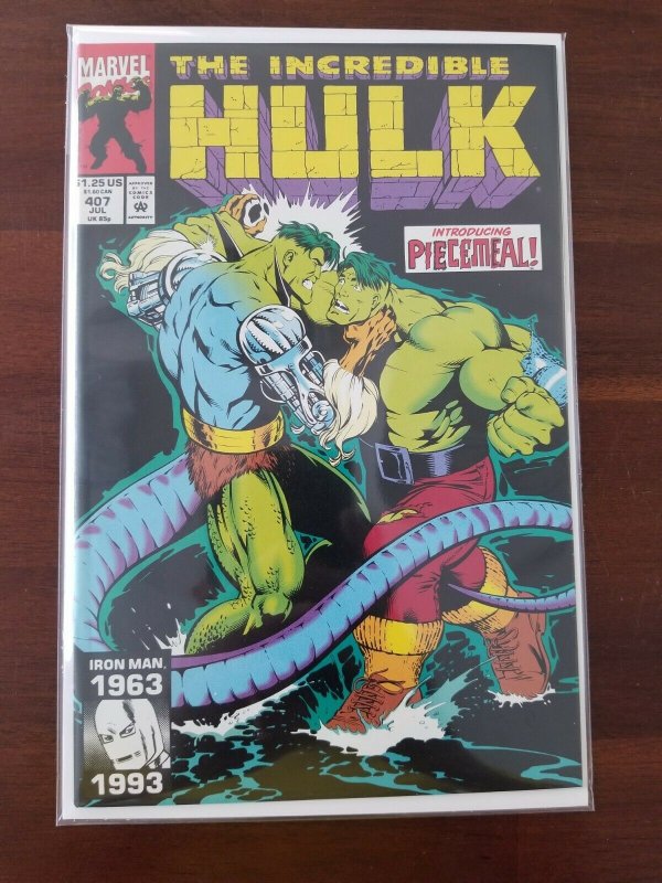 The Incredible Hulk #407 Marvel Comics Copper Age. Avengers Combined ...