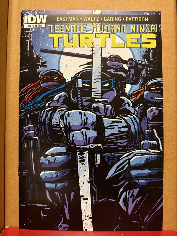 Teenage Mutant Ninja Turtles #52 NM Sub Variant Jennika Identity ...
