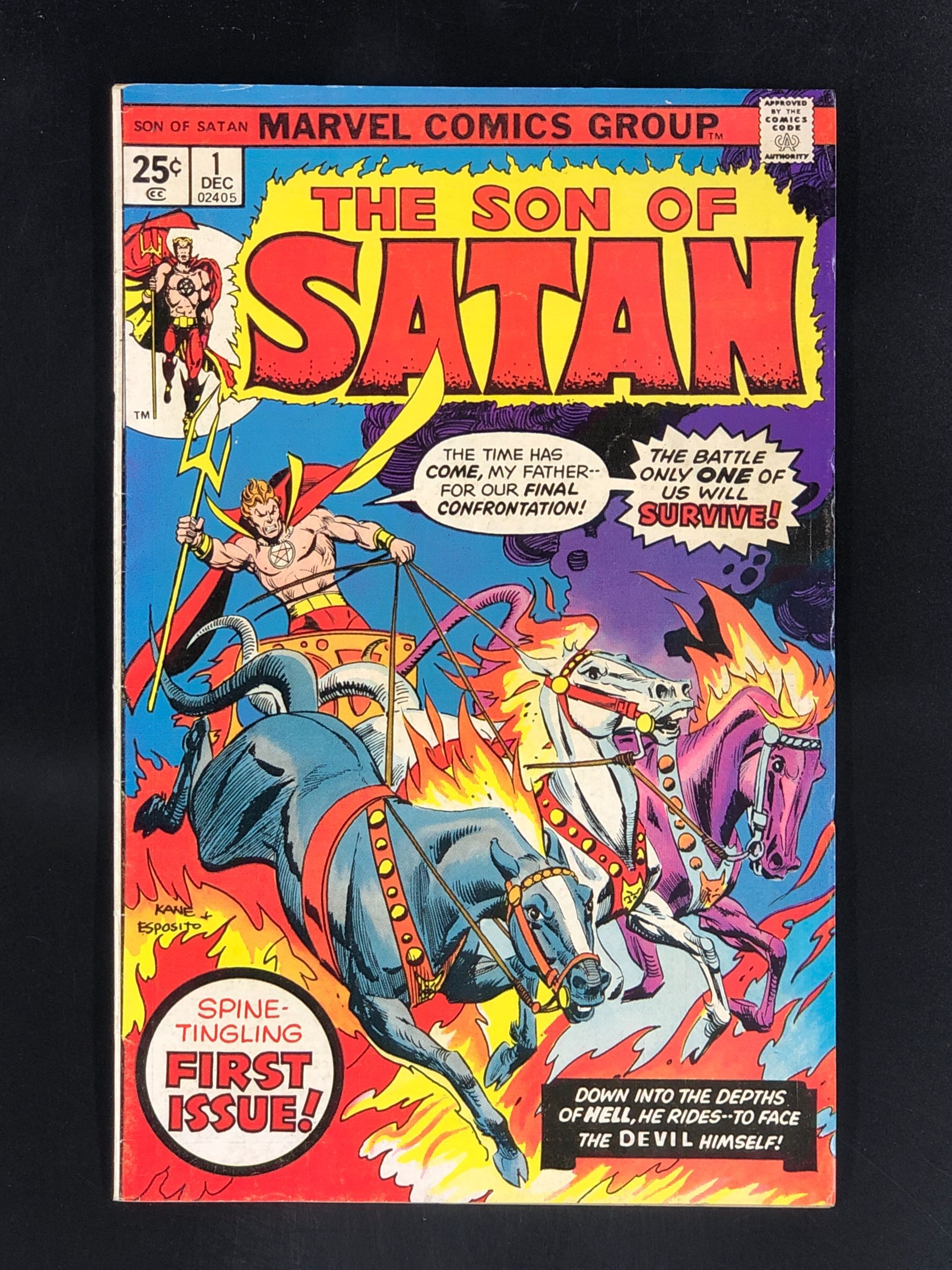 Son of Satan #1 (1975) First Solo Titled Series Featuring Daimon ...