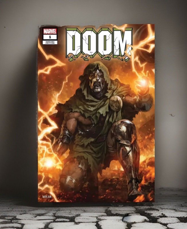 ? DOOM #1 - LTM 300 - SKAN SRISUWAN Exclusive 2024 Marvel Comics NM ...