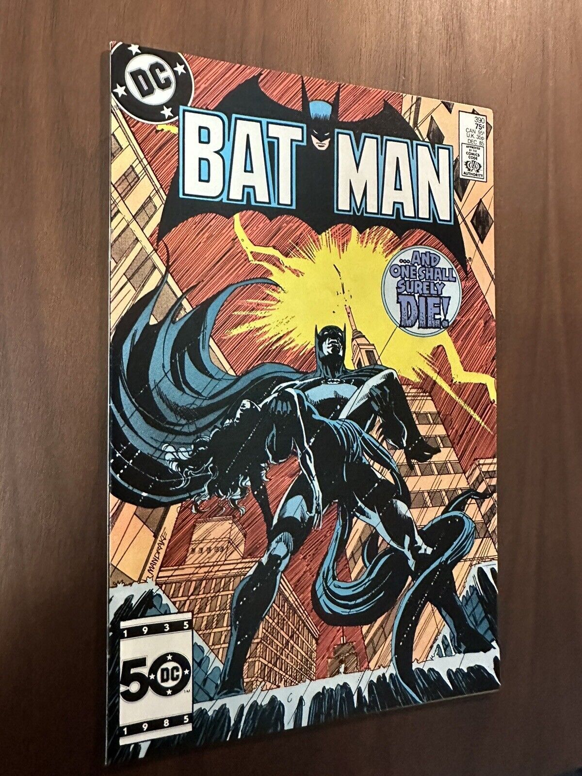 Batman #390 VF Tom Mandrake Cover (DC 1985) | Comic Books - Copper Age ...