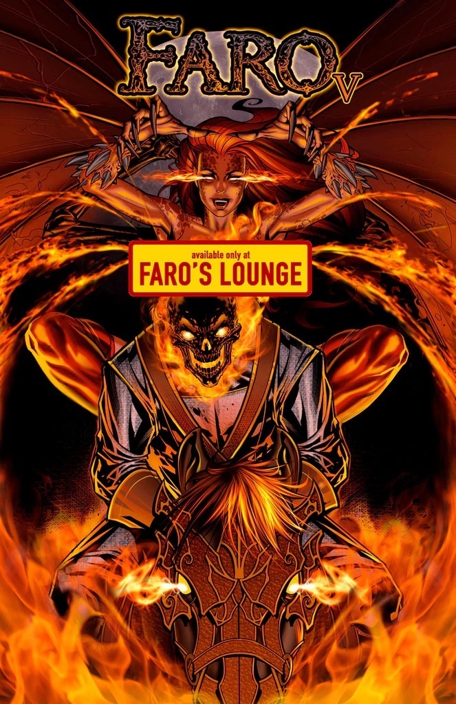 Faro's Lounge - FARO GN #5 Ghost Raider (Special Lactating Fire Cover ...