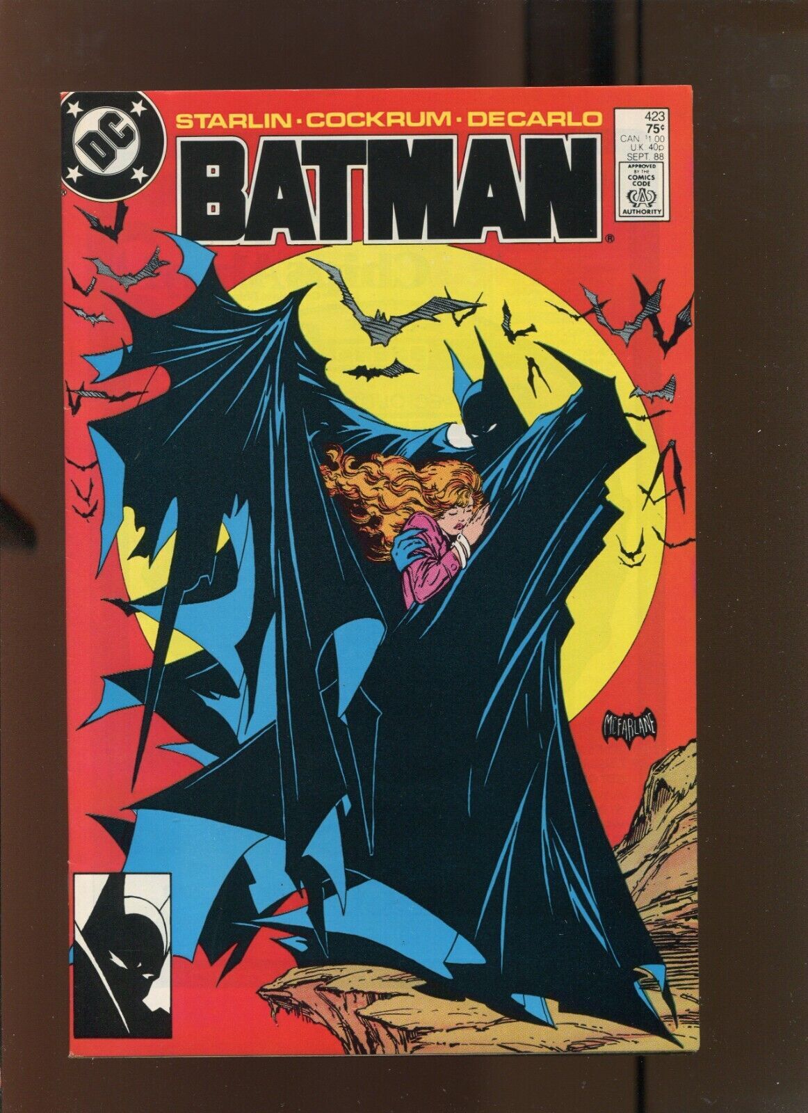 Batman #423 - Direct Edition - Mcfarlane Cover (9.0 OB) 1988 | Comic ...