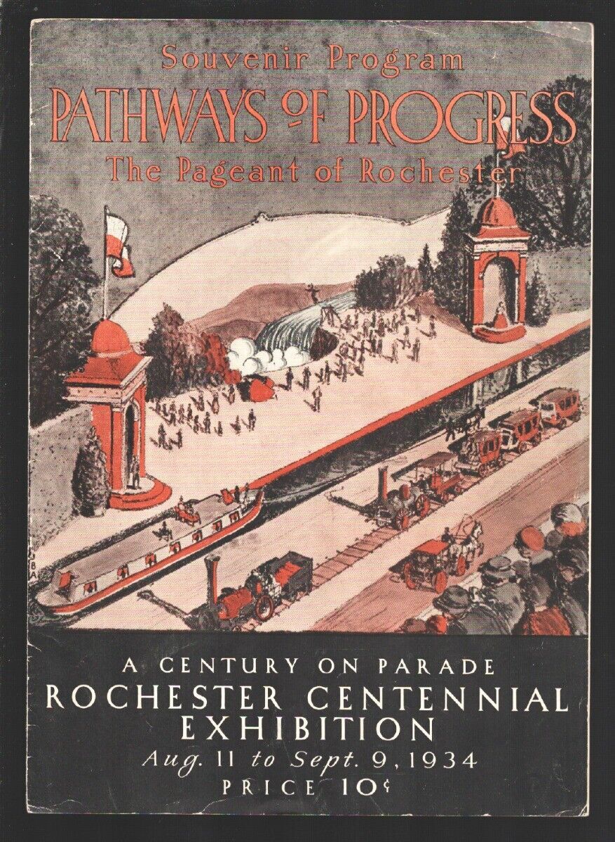 Pathways of Progress Souvenir Program 8/1934-A Century of Progress ...