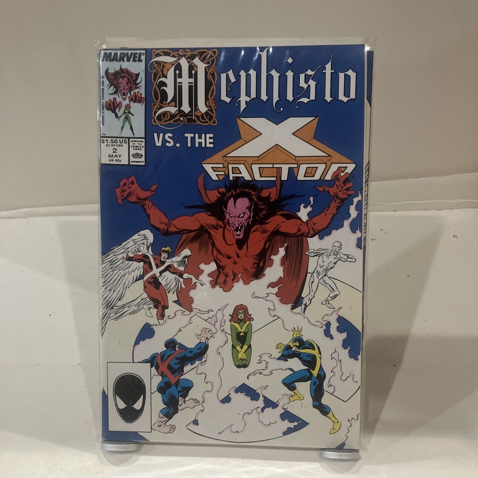Mephisto Vs. #2 The X-Factor 1987 Marvel Part Of Limited Series | Comic ...
