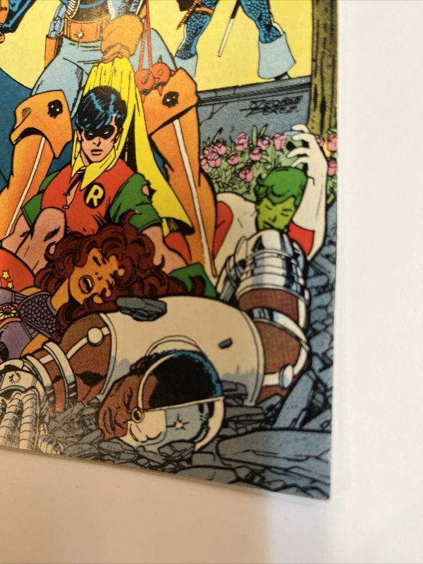 New Teen Titans (1980) # 2 (Fine) 1st Deathstroke Perez Cover | Comic ...