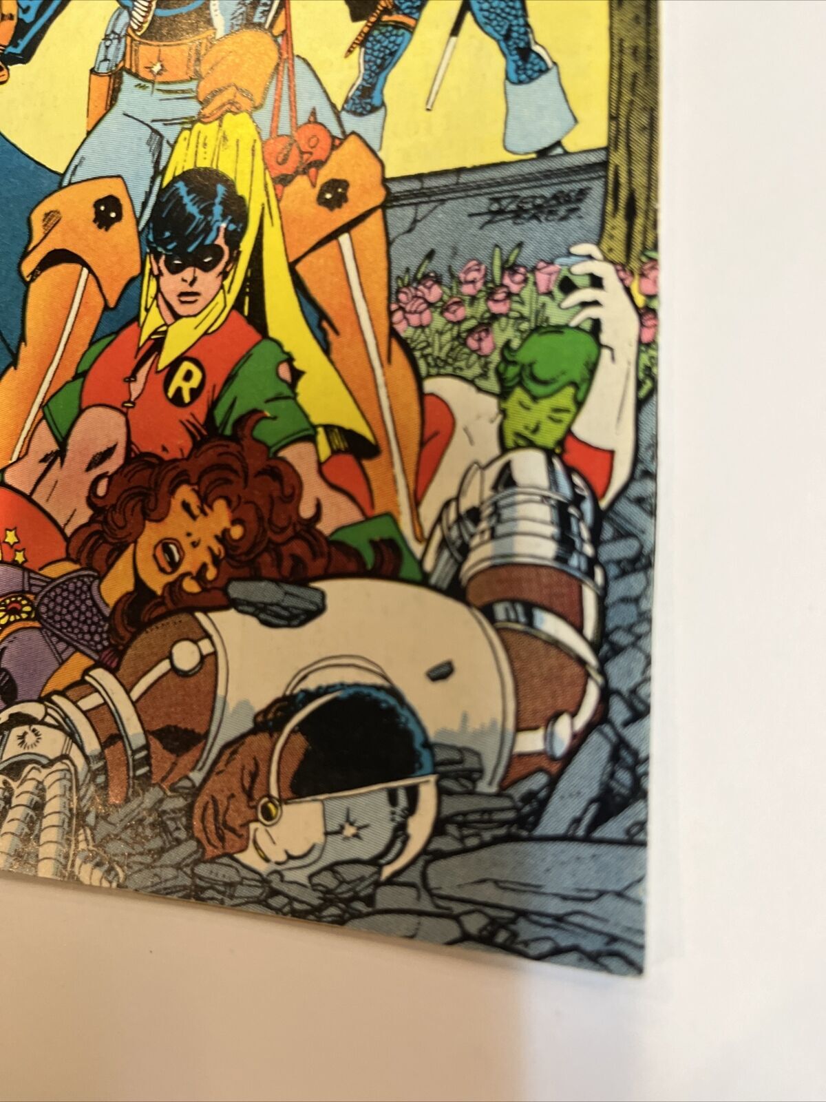 New Teen Titans (1980) # 2 (Fine) 1st Deathstroke Perez Cover | Comic ...