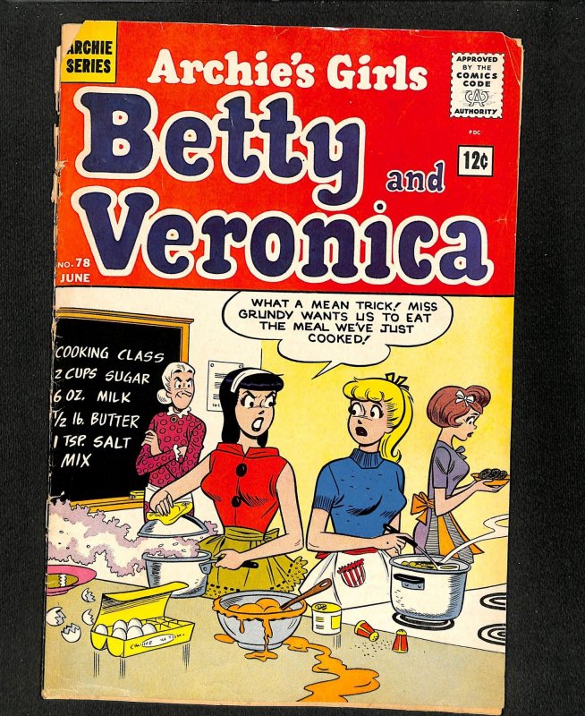 Archie's Girls Betty and Veronica #78 | Comic Books - Silver Age ...