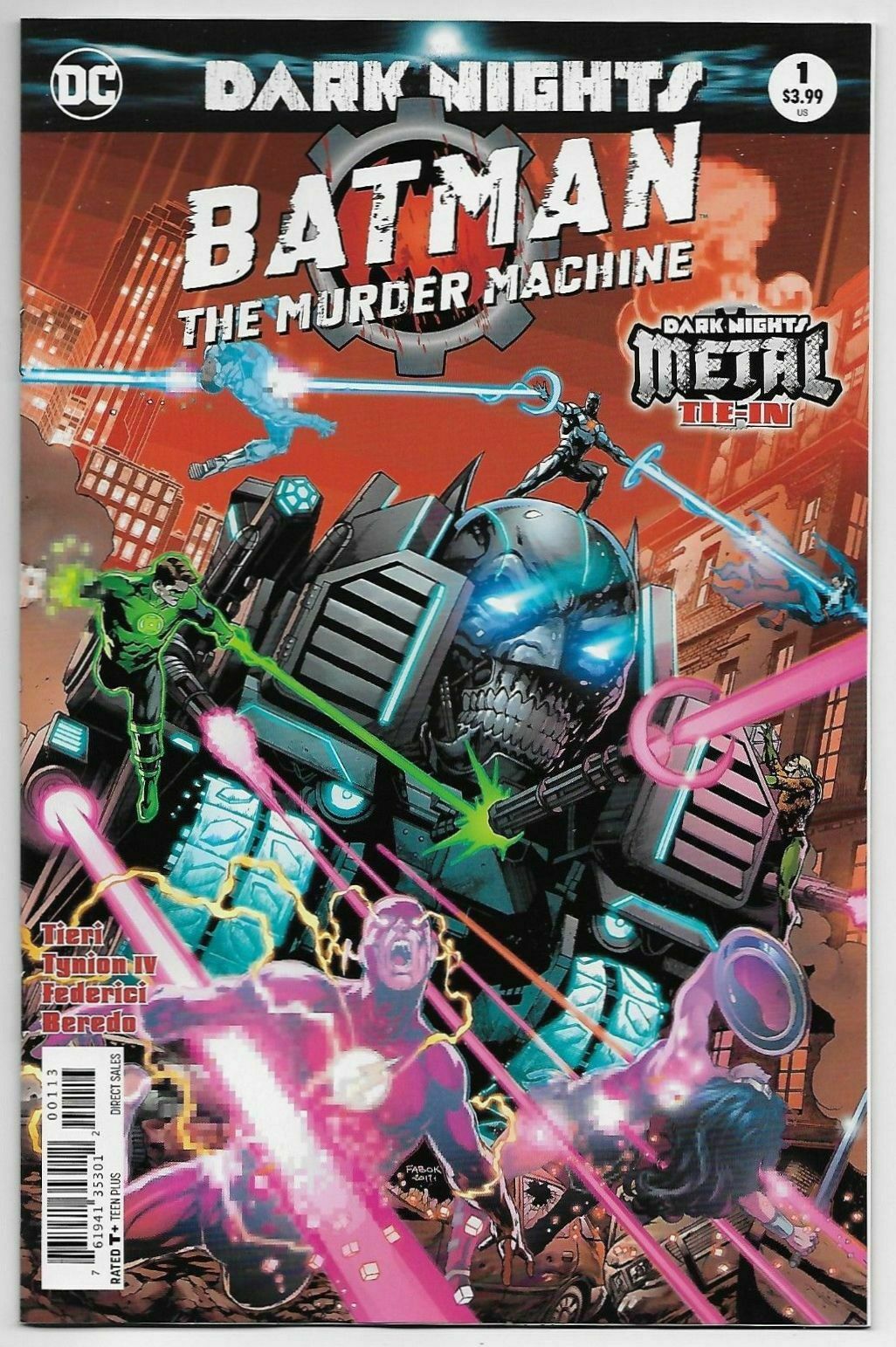 Batman The Murder Machine #1 / 3rd Printing Variant (DC, 2018) NM ...