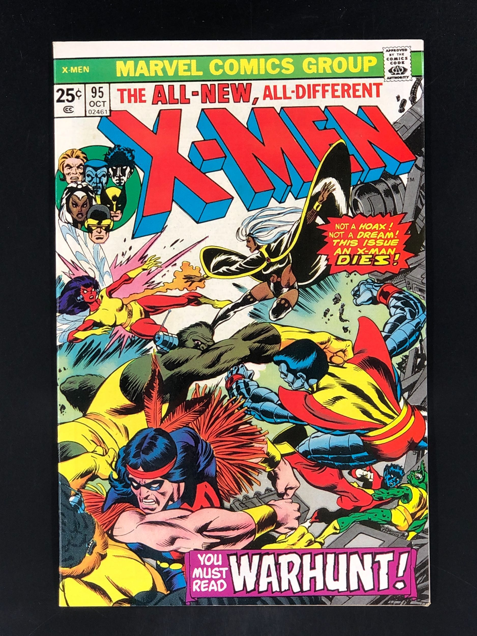 The X-Men #95 (1975) VF/NM "Death of Thunderbird" 3rd New X-men App ...