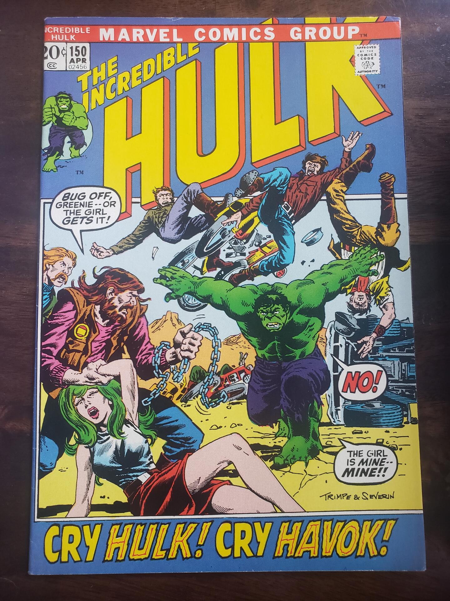 The Incredible Hulk 150 (1972) | Comic Books - Bronze Age, Marvel ...